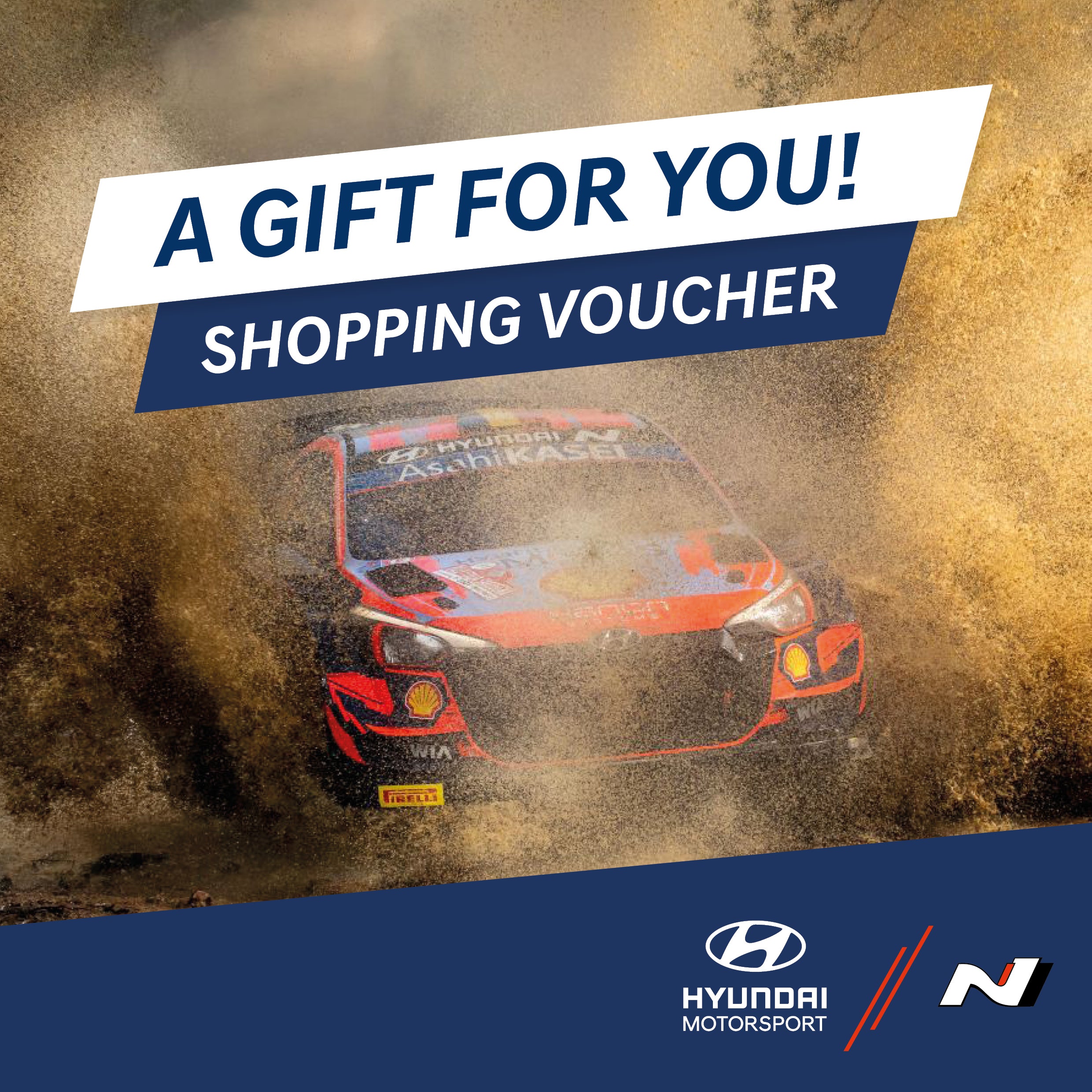 Shopping Voucher – Hyundai Motorsport Webshop